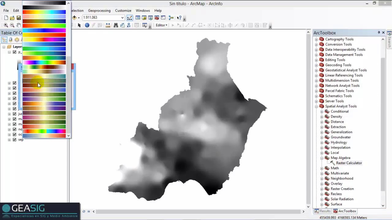 Guía práctica: Cómo usar la calculadora raster en ArcGIS