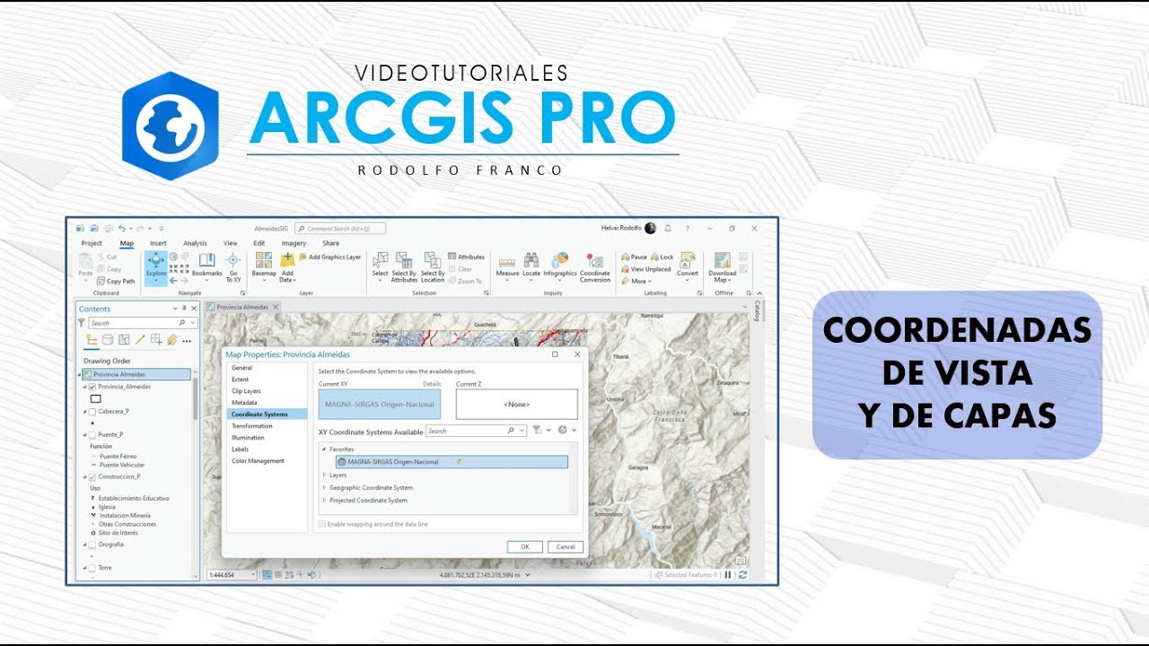 Unifica las coordenadas de capas en ArcGIS 10: aprende cómo hacerlo
