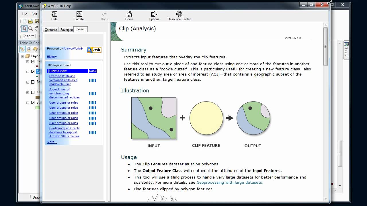 ArcGIS: Crea un buffer de capa de puntos fácilmente