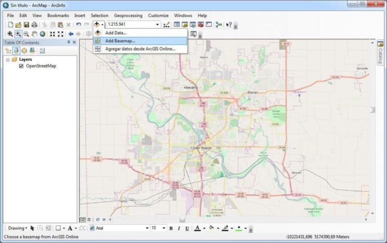 Definir base de coordenadas en ArcGIS con archivos SHP: Guía completa