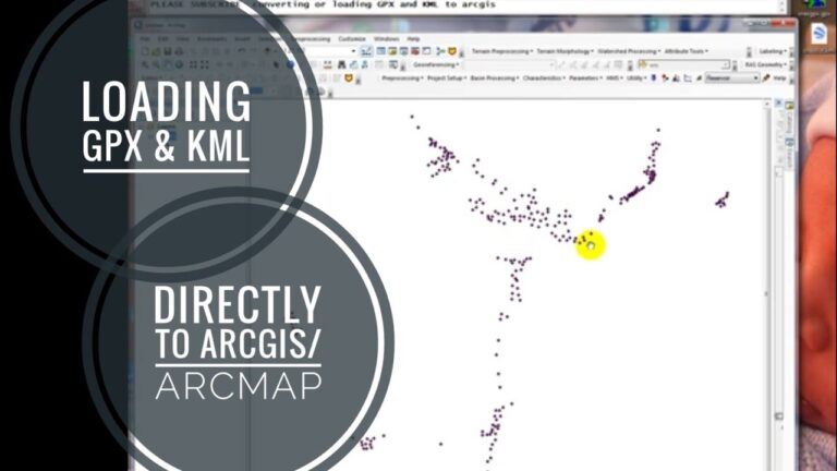 Importa rápidamente un track KML a ArcGIS con estos consejos